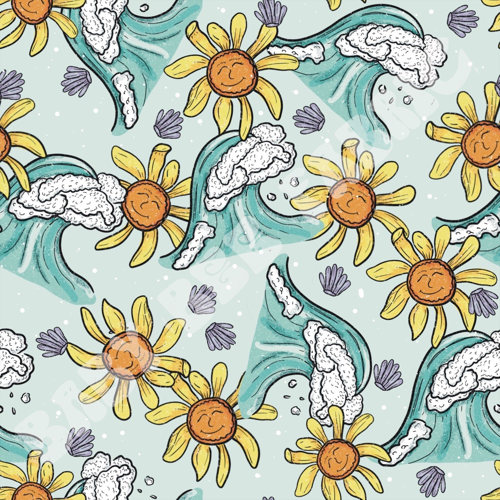 The Surf – Baby Bee Fabric RTS