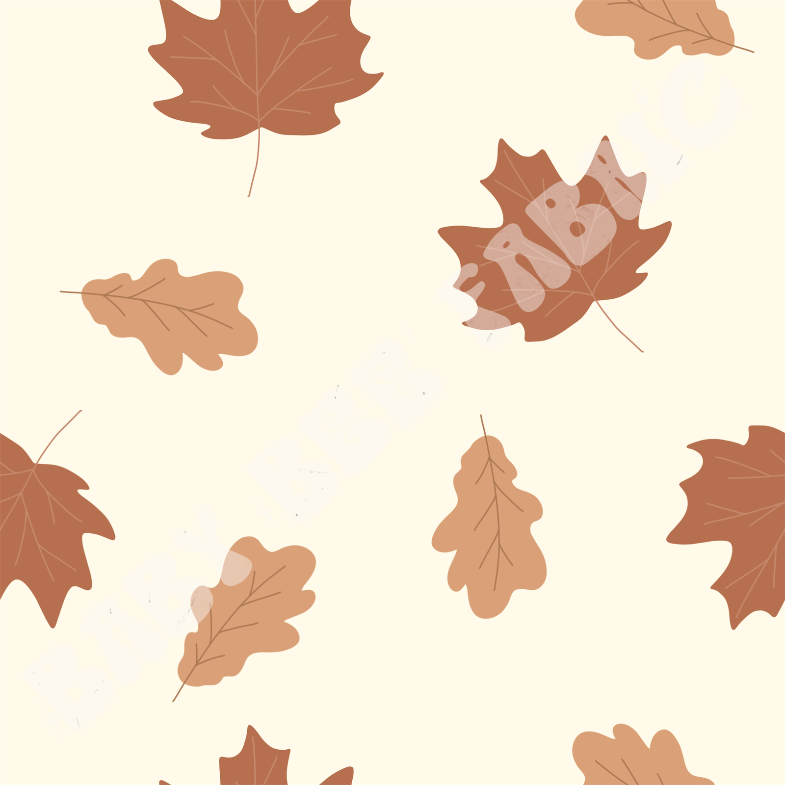 Falling Fall Leaves – Baby Bee Fabric RTS