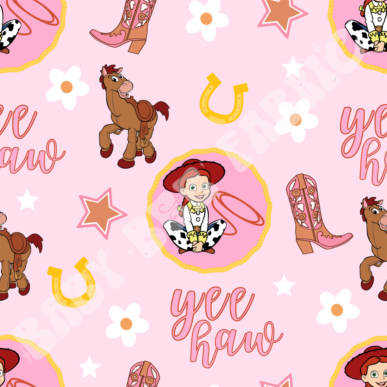 Yee Haw – Baby Bee Fabric RTS
