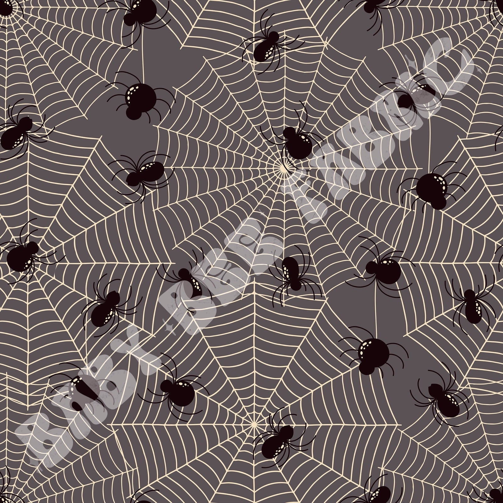 Spooky Spiders – Baby Bee Fabric